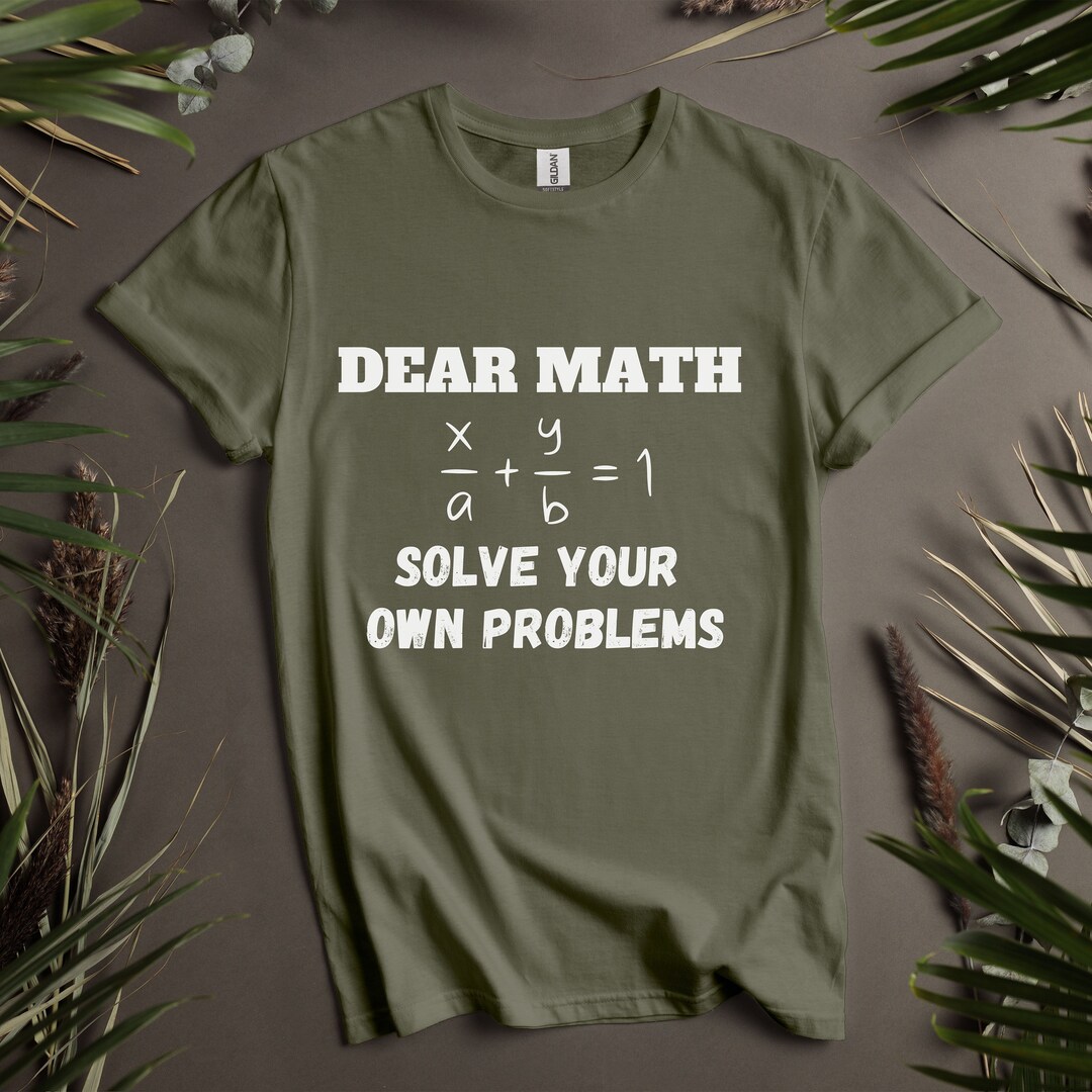 Numbered Dad Jokes Math Teacher's Gag Shirt Dad T-shirt Perfect Daddy ...