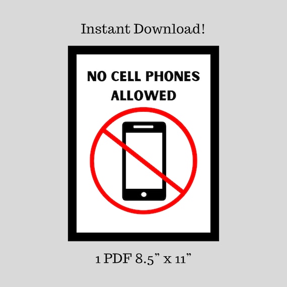 No Cell Phone Icon Png