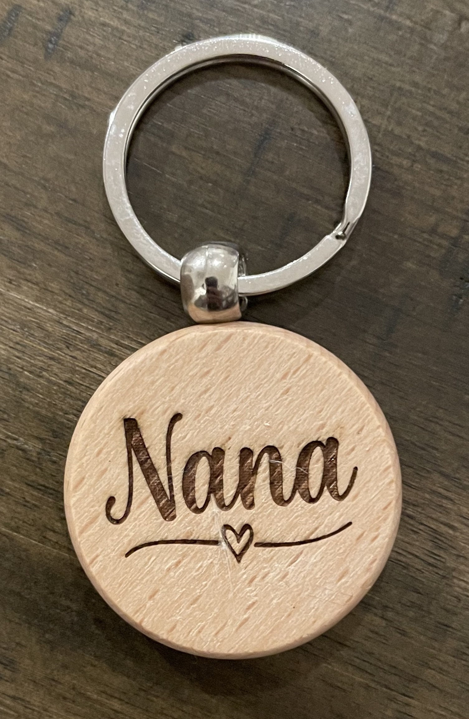 Personalized Wooden Keychains - Etsy