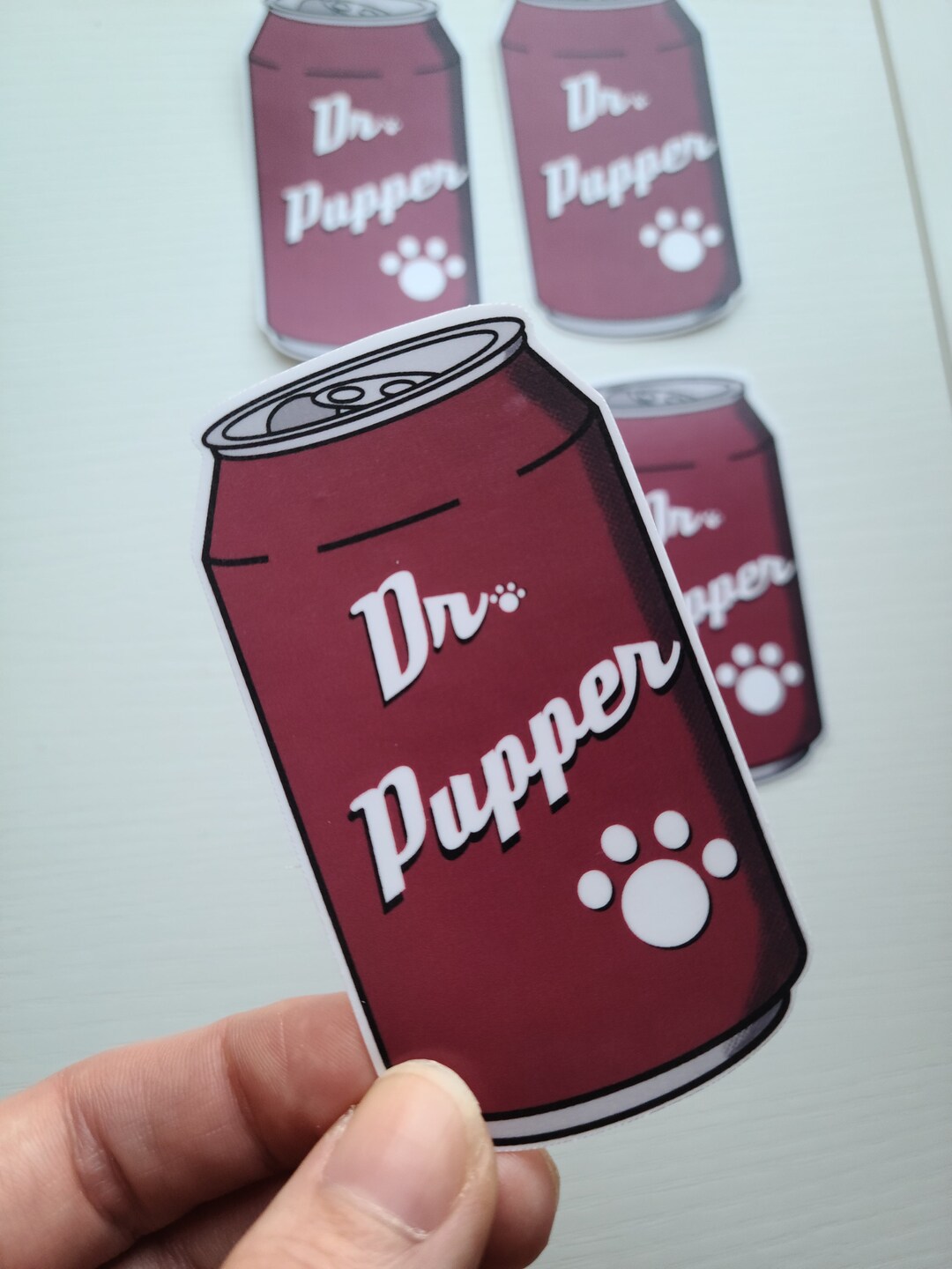 Funny Dr. Pupper Dog Soda Vinyl Sticker - Etsy