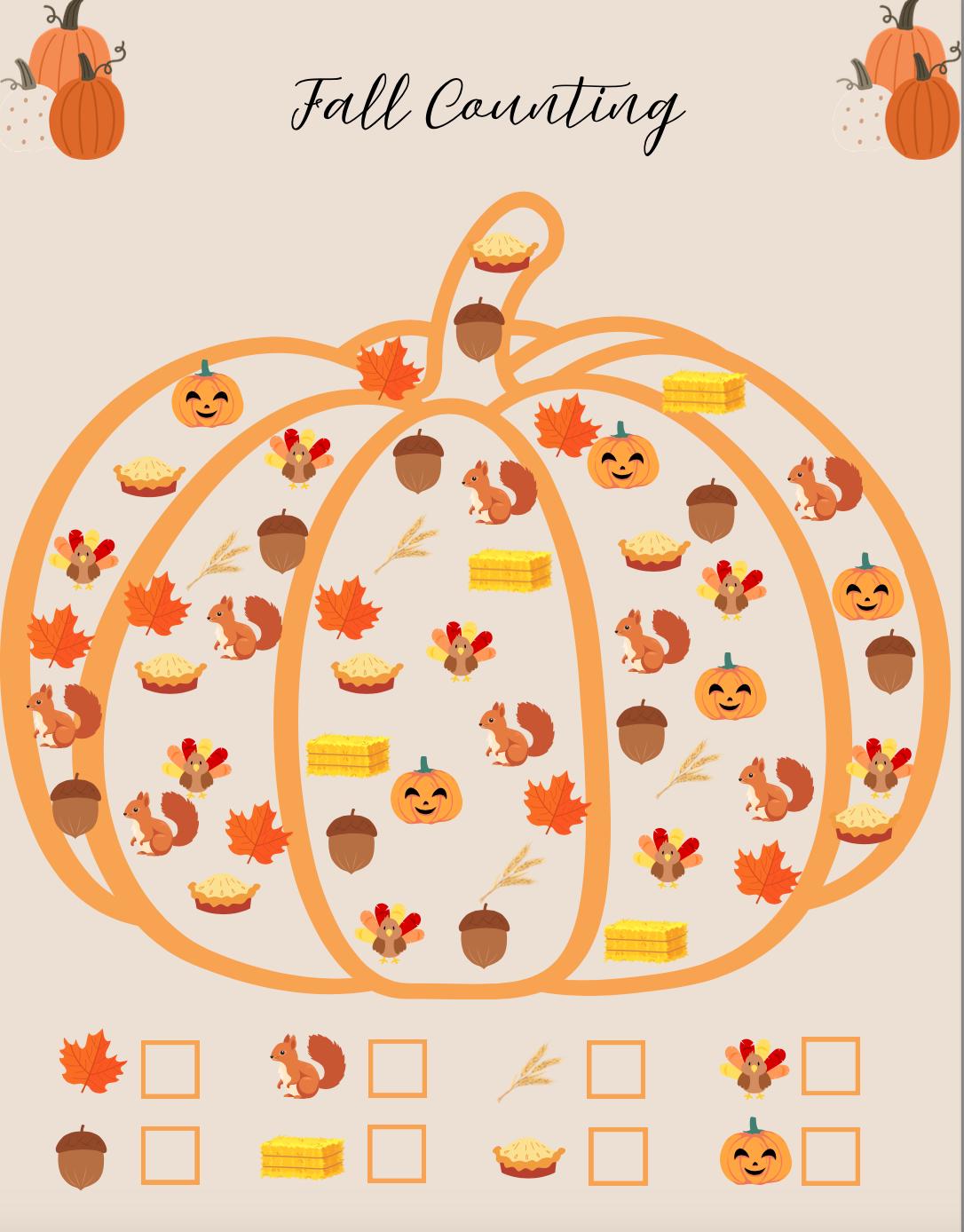 Fall Fun Activity Pack: Puzzles, Games & Pumpkin Crafts for Kids ...