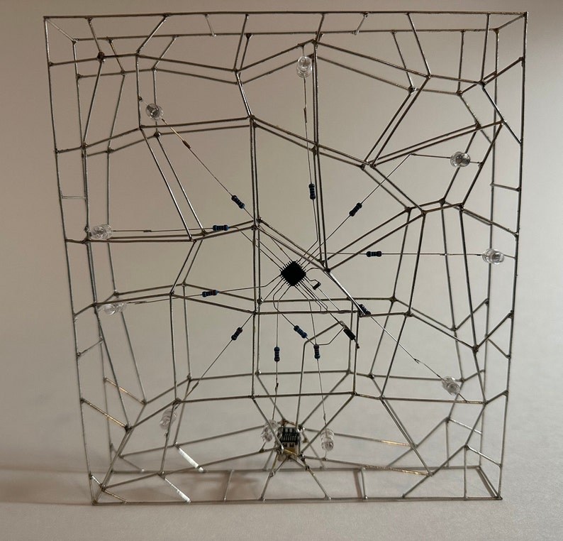 Skeleton Soldering Electrical Circuit in the Air - Etsy