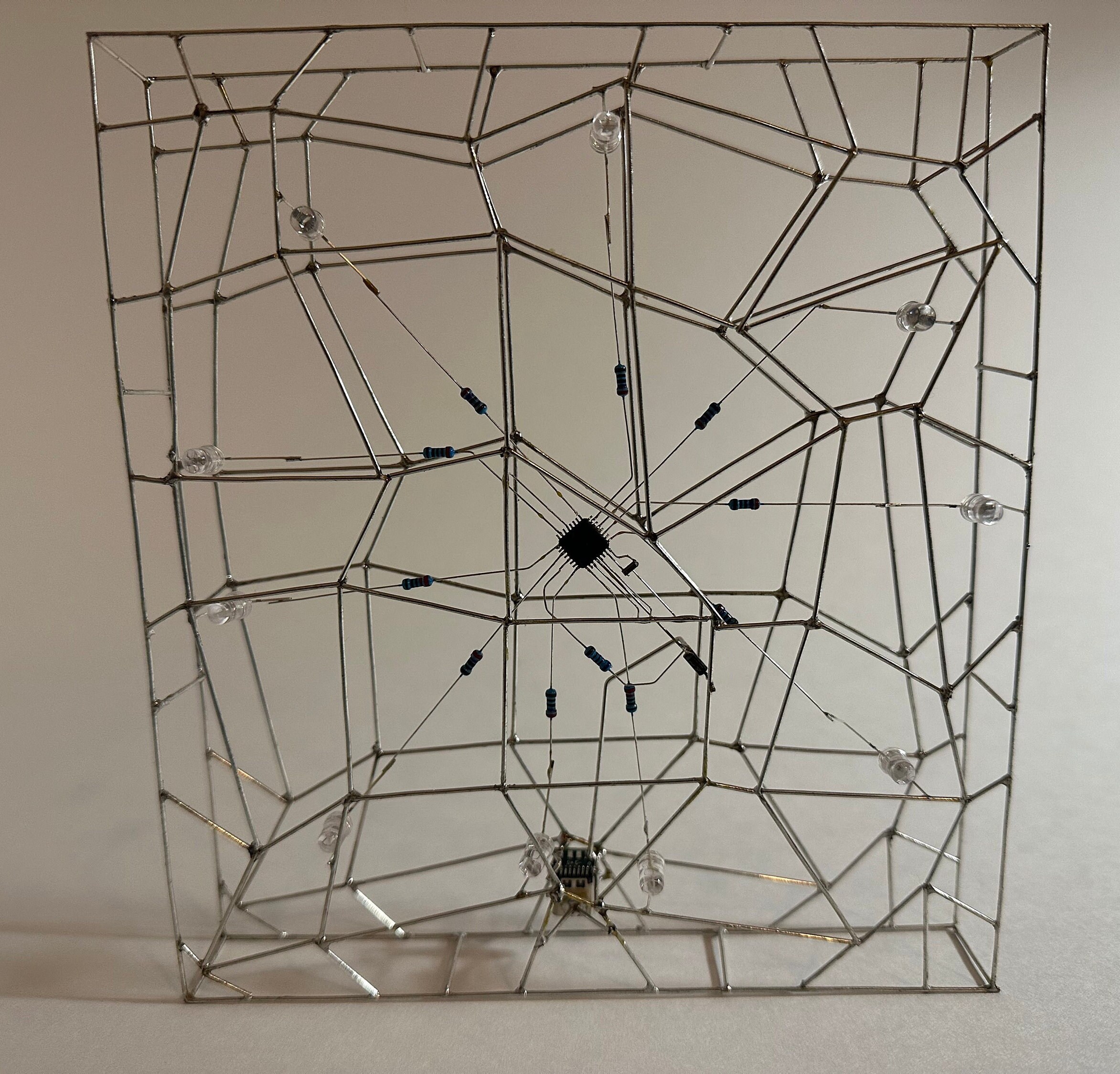 Skeleton Soldering Electrical Circuit in the Air - Etsy