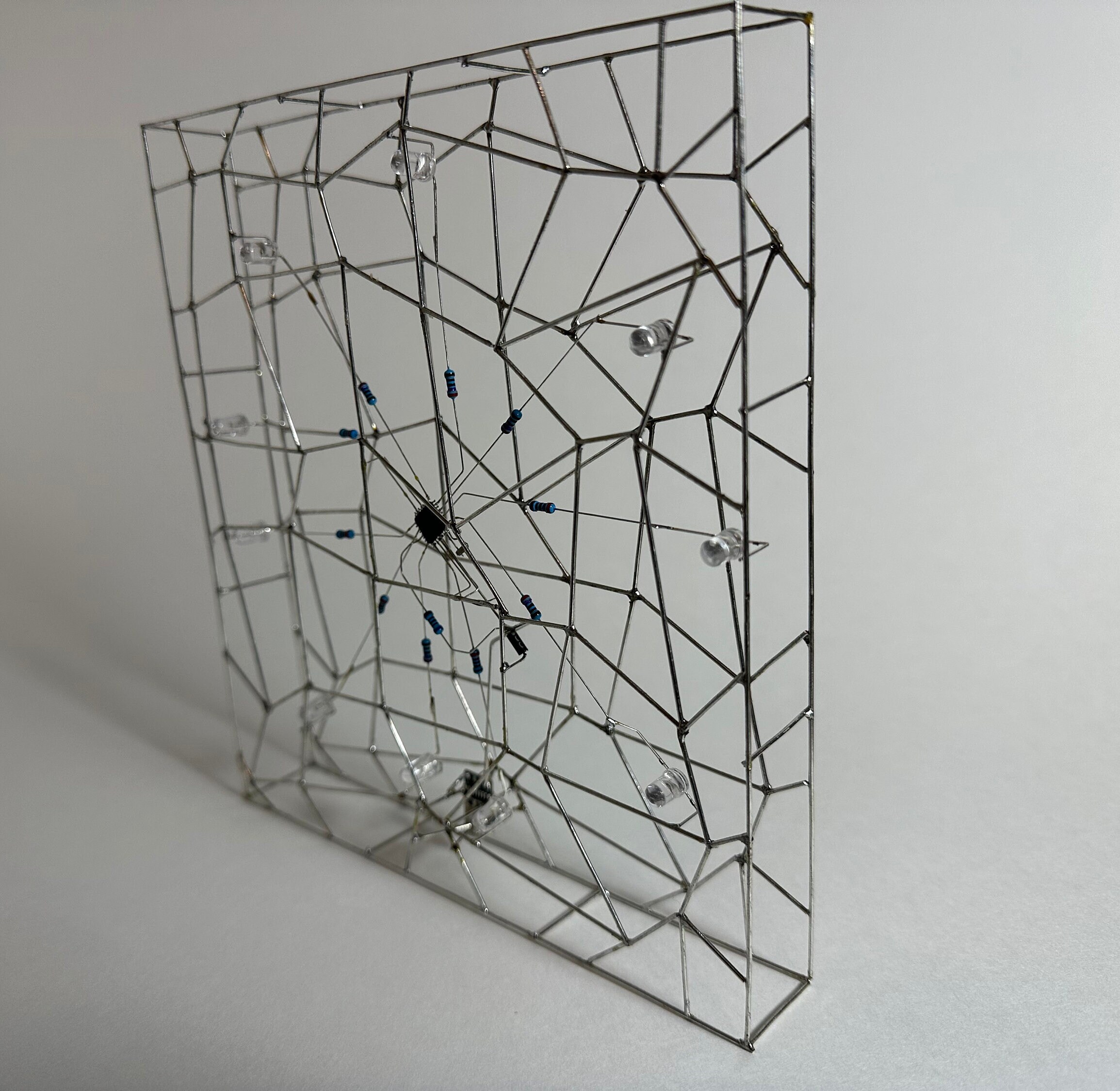 Skeleton Soldering Electrical Circuit in the Air - Etsy