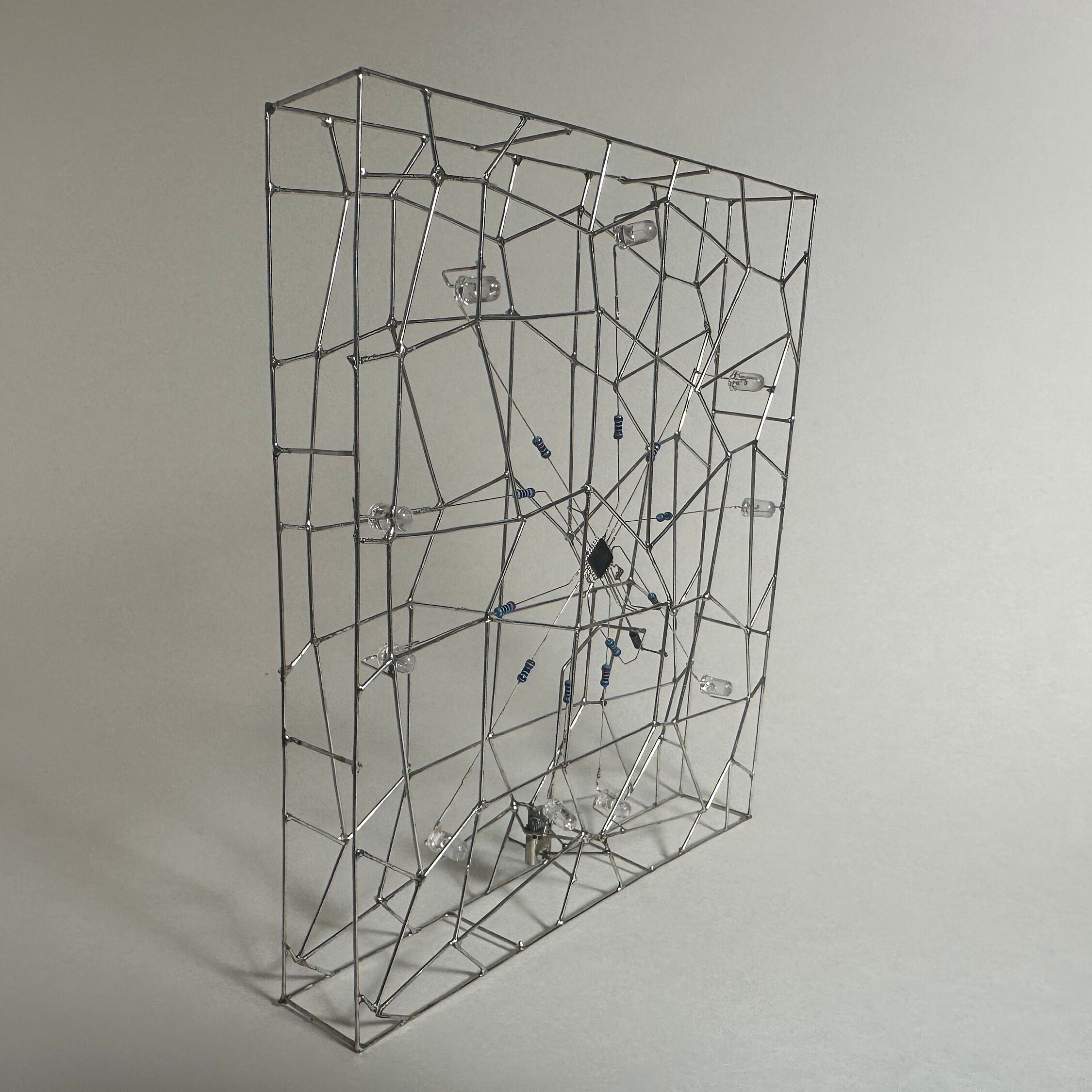 Skeleton Soldering Electrical Circuit in the Air - Etsy