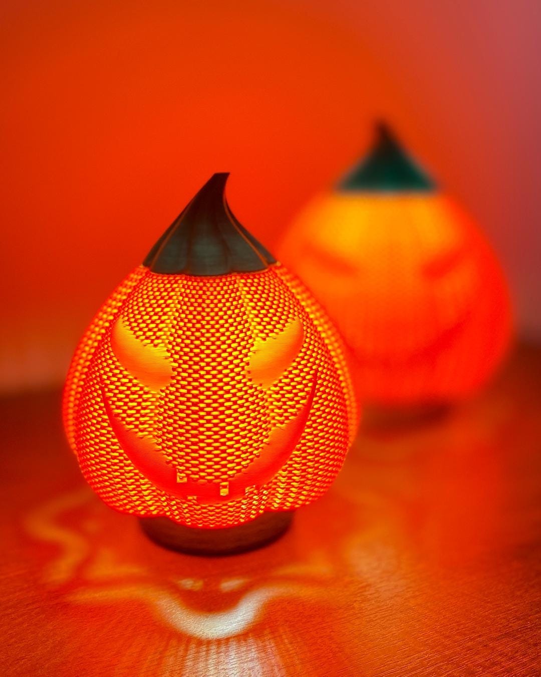 Pumpkin Lantern 3D Printed Jack-o'lantern Decorative Light for ...