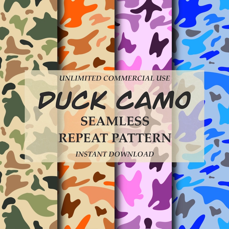 Duck Camo Wallpaper - Etsy