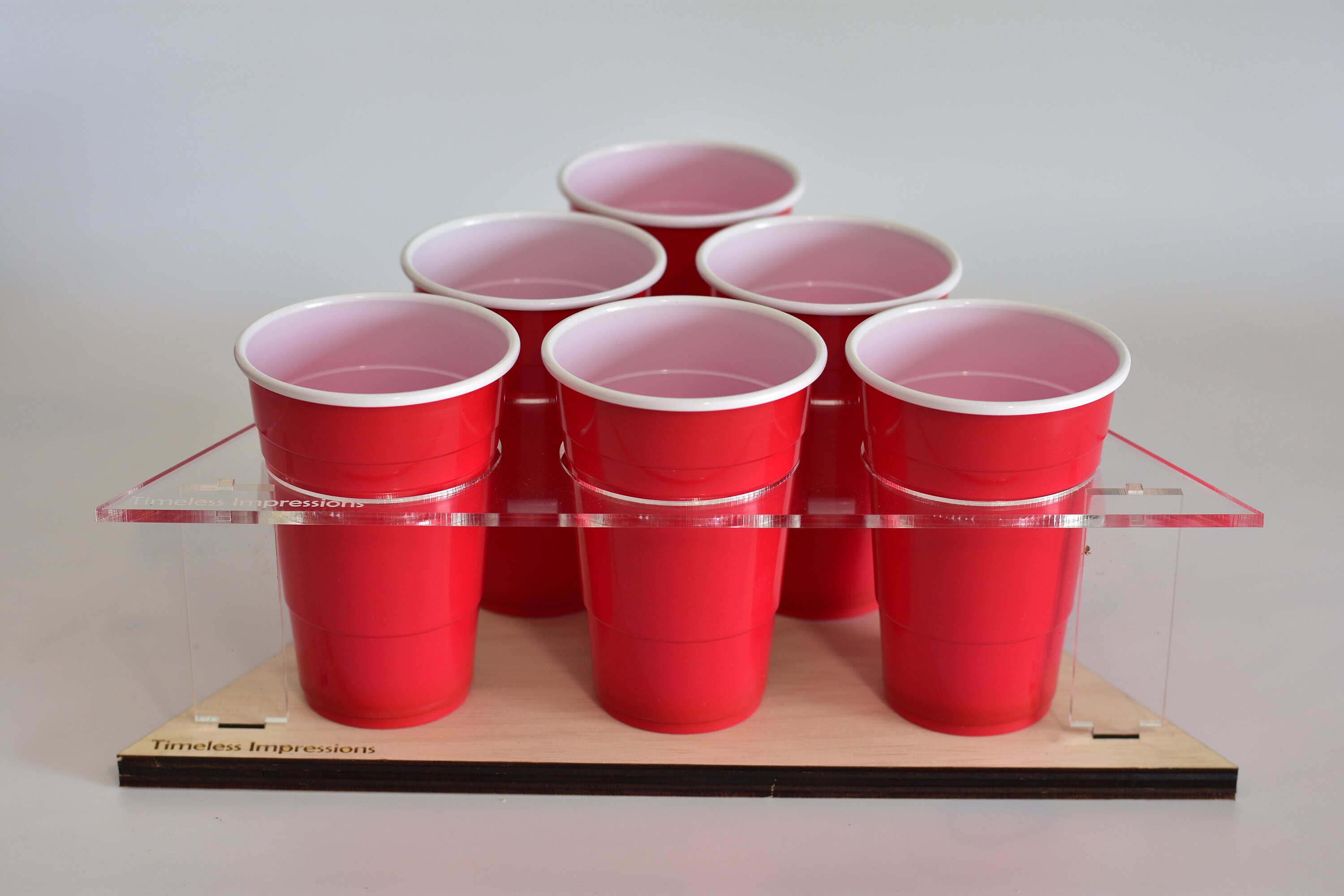 KING PONG Beer Pong Drinking Party Game Complete Set Includes Red Cups ...