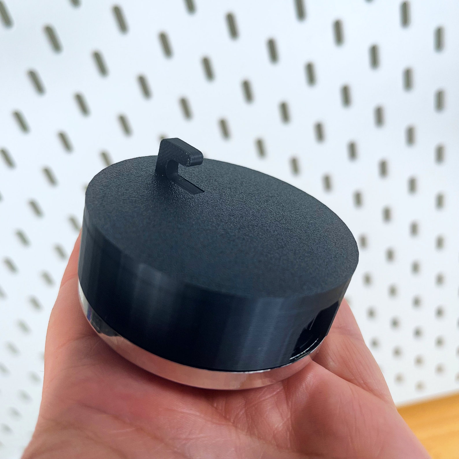 IKEA Skadis Clock UPPSPEL Pegboard Clock Streaming Room Decor Wall ...