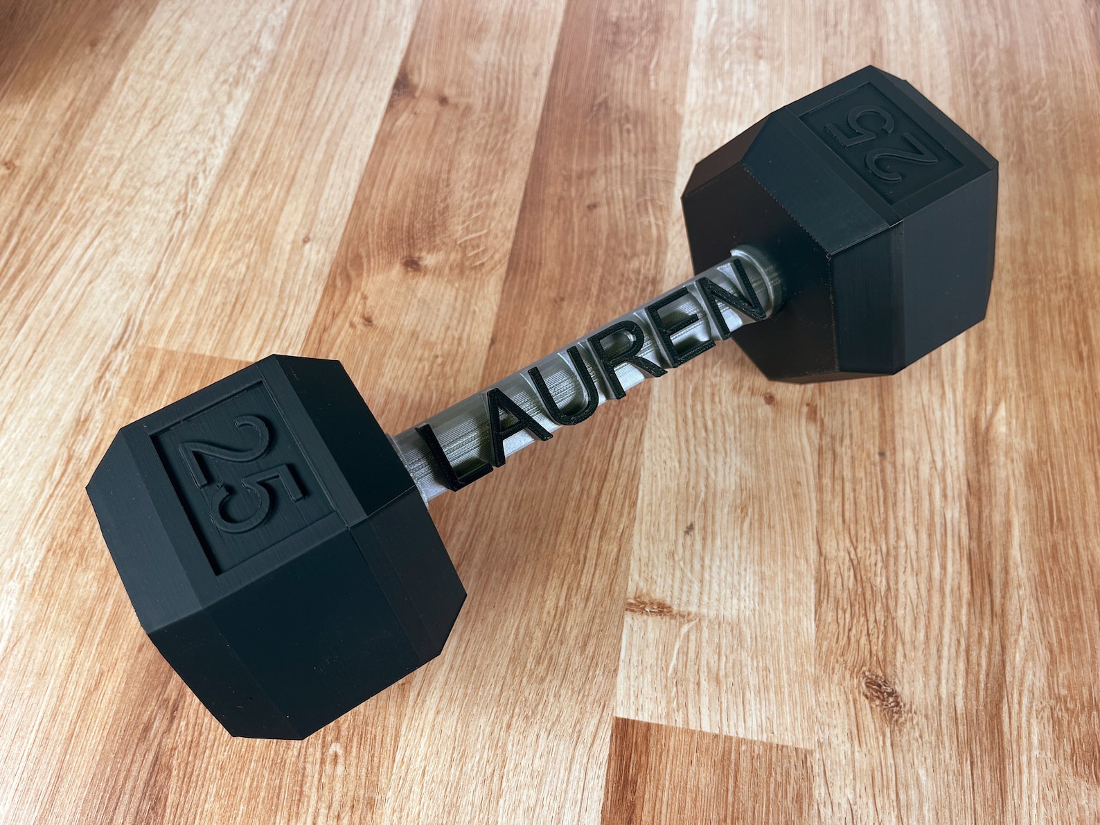 Full Size Personalized Dumbbell - Gym Bro Gift Idea - Dumbbell With ...