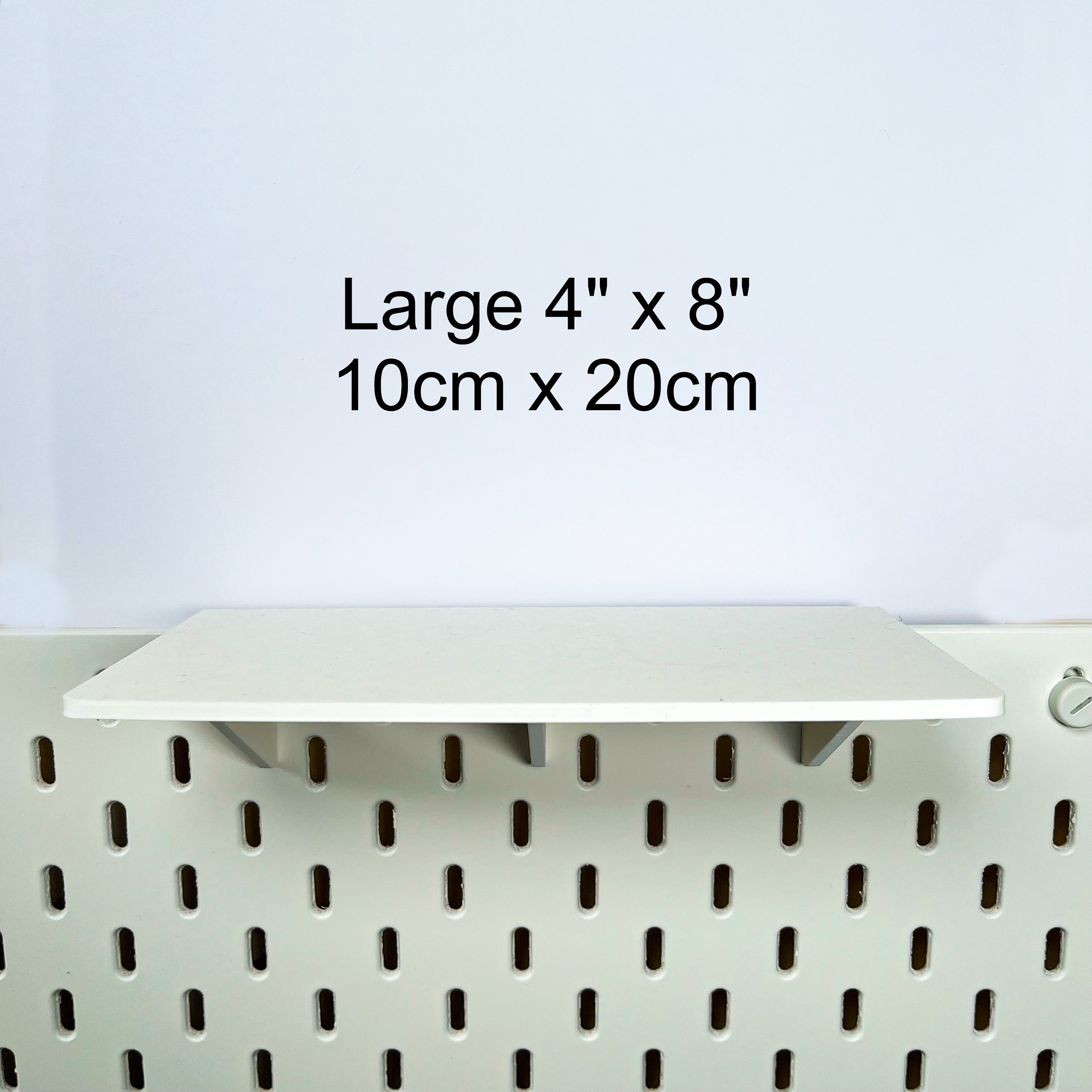 IKEA Skadis Top Shelf 2 Sizes / 12 Colors Uppsel Shelf Pegboard Top ...