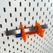 IKEA Skadis Ruler and Pen Holder Uppsel Ruler Stand Pegboard Hook for ...