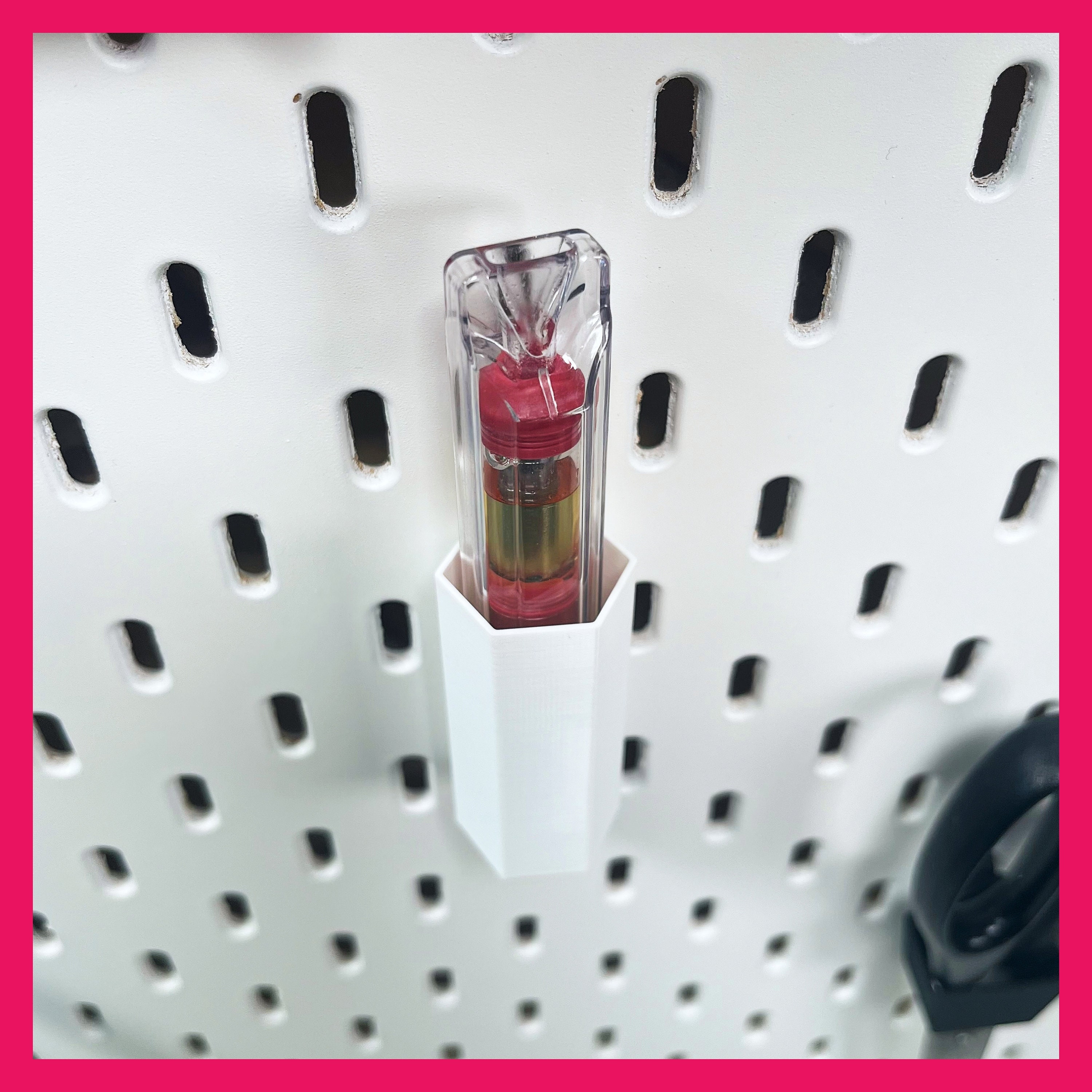 IKEA Skadis Vape Holder Uppspel Vape Stand Pegboard Vape Display Vaping ...