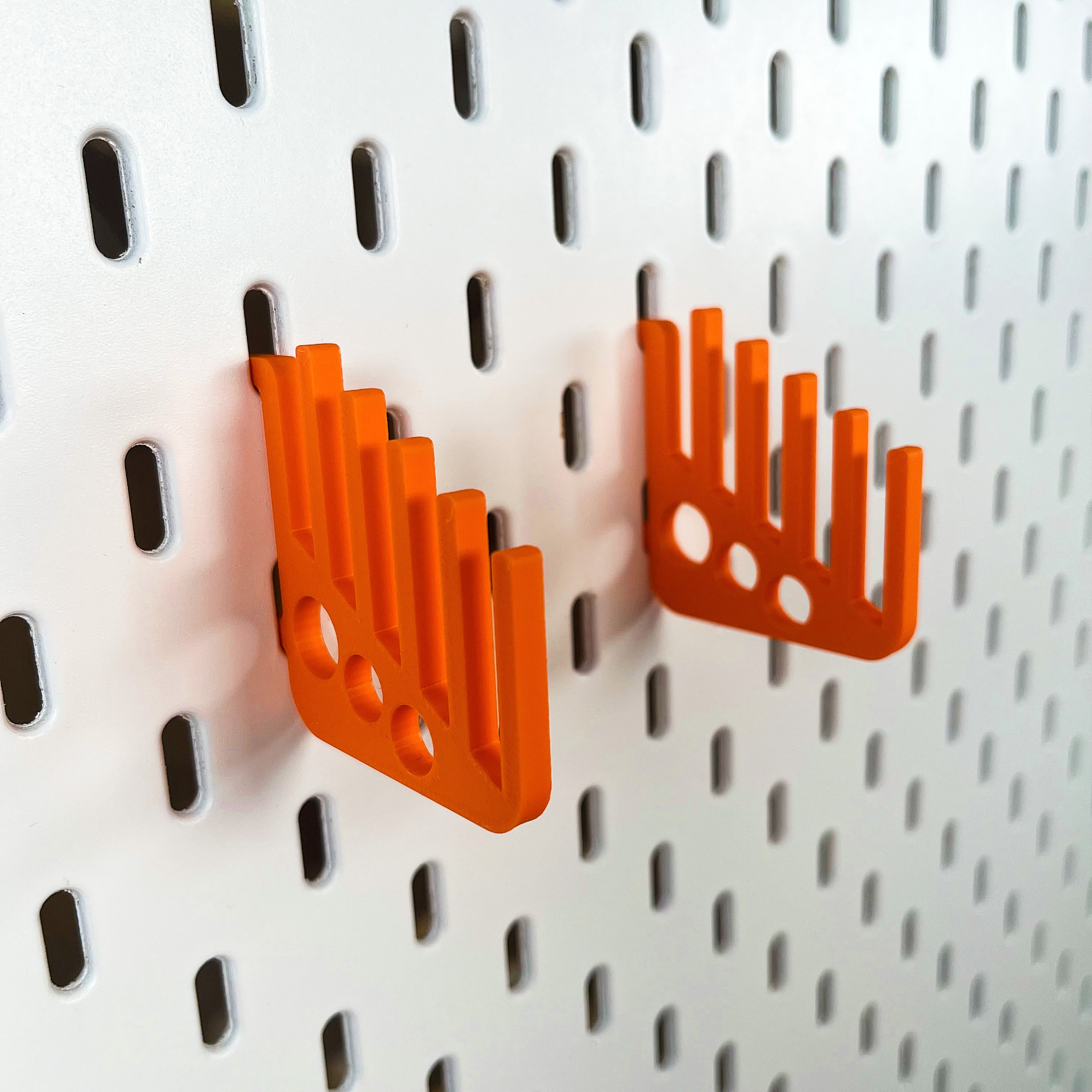 IKEA Skadis Ruler and Pen Holder Uppsel Ruler Stand Pegboard Hook for ...