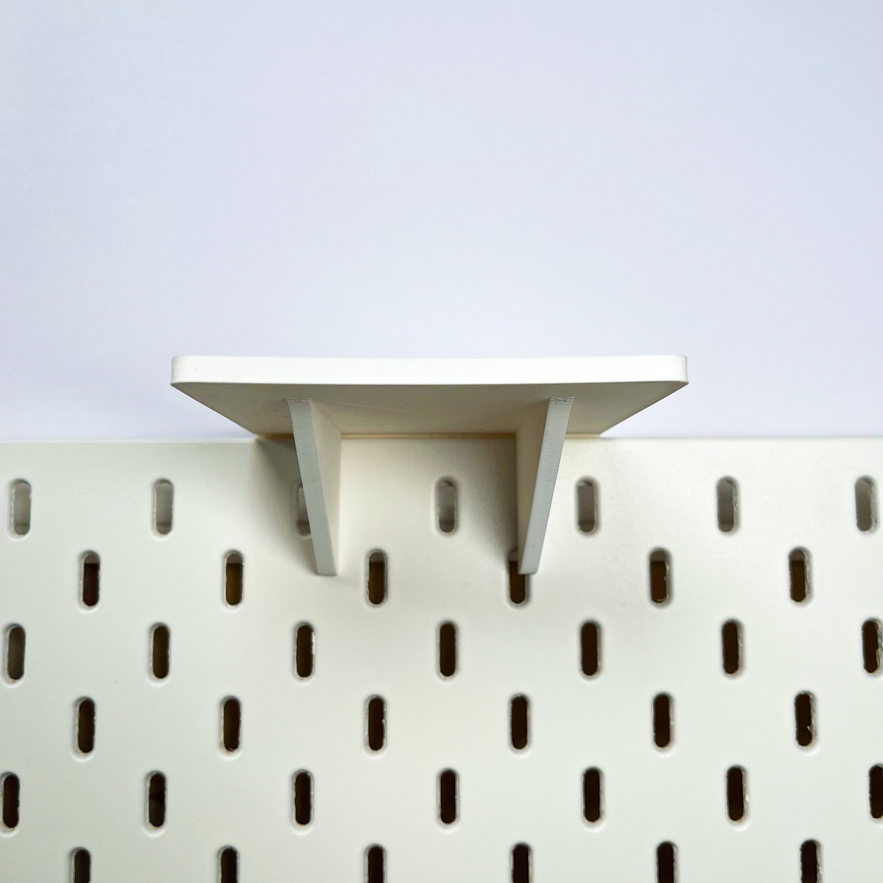 IKEA Skadis Top Shelf 2 Sizes / 12 Colors Uppsel Shelf Pegboard Top ...