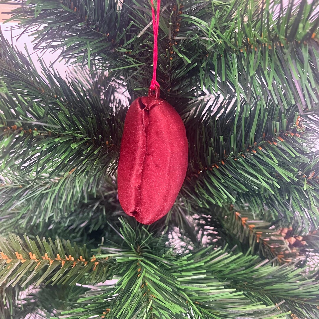 Realistic Coffee Bean Ornament for Christmas Tree - 3D Ornament for ...