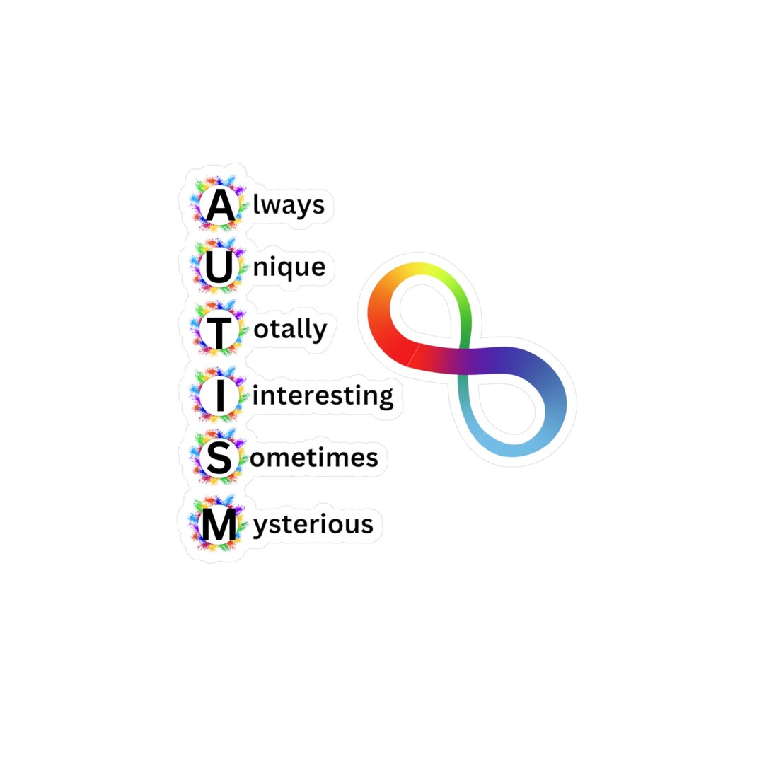 Autism Awareness Kiss-cut Vinyl Decals - Etsy