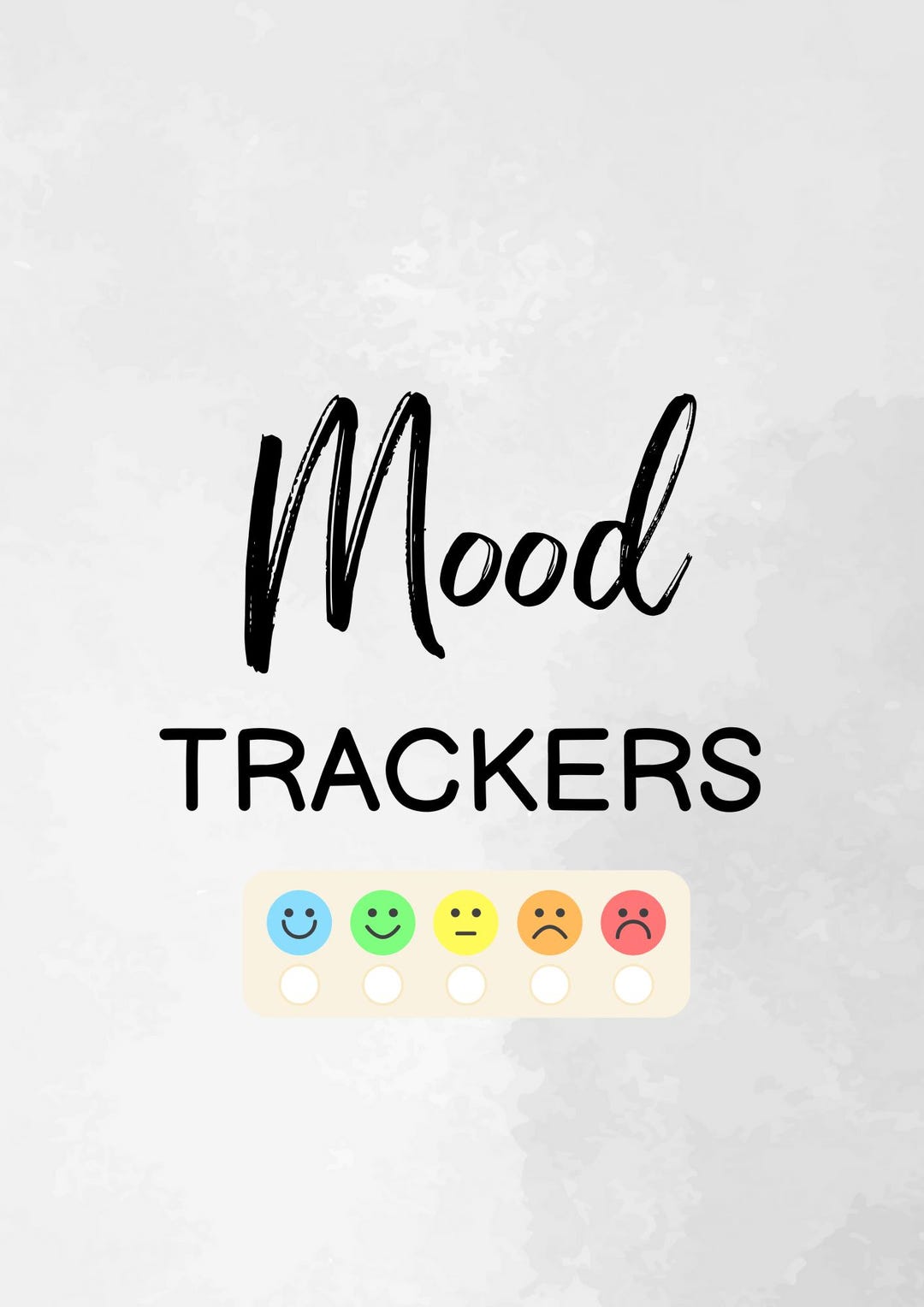 Variety Mood Tracker Journal | Printable PDF Digital Download - Etsy