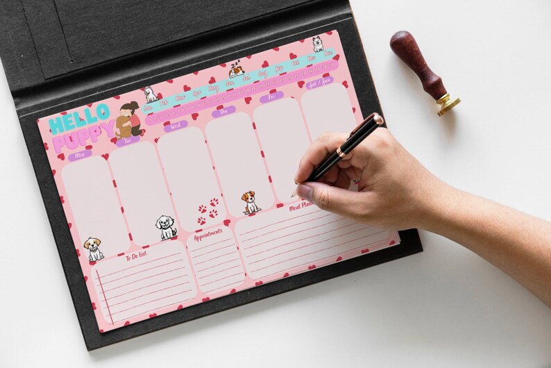 Printable Cartoon Character and Fun Page Writing Paper, Letter Writing ...