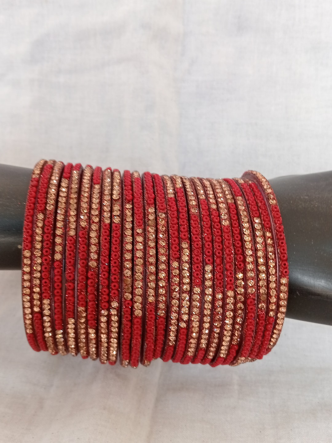 12 Glass Bangles Maroon Color Women Fashion Bangles Accessories Glass ...