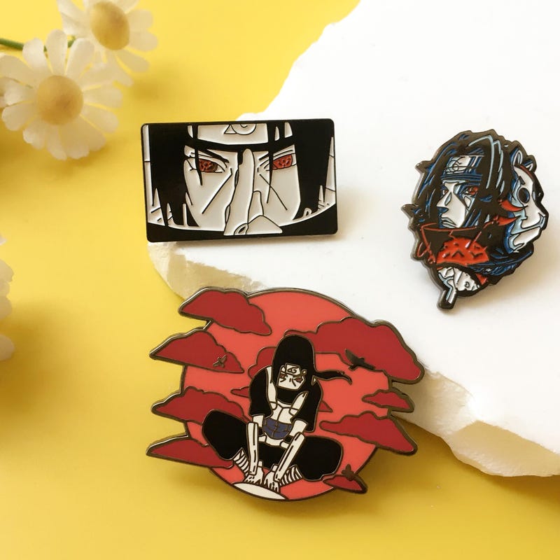 Anime Enamel Pins - Etsy