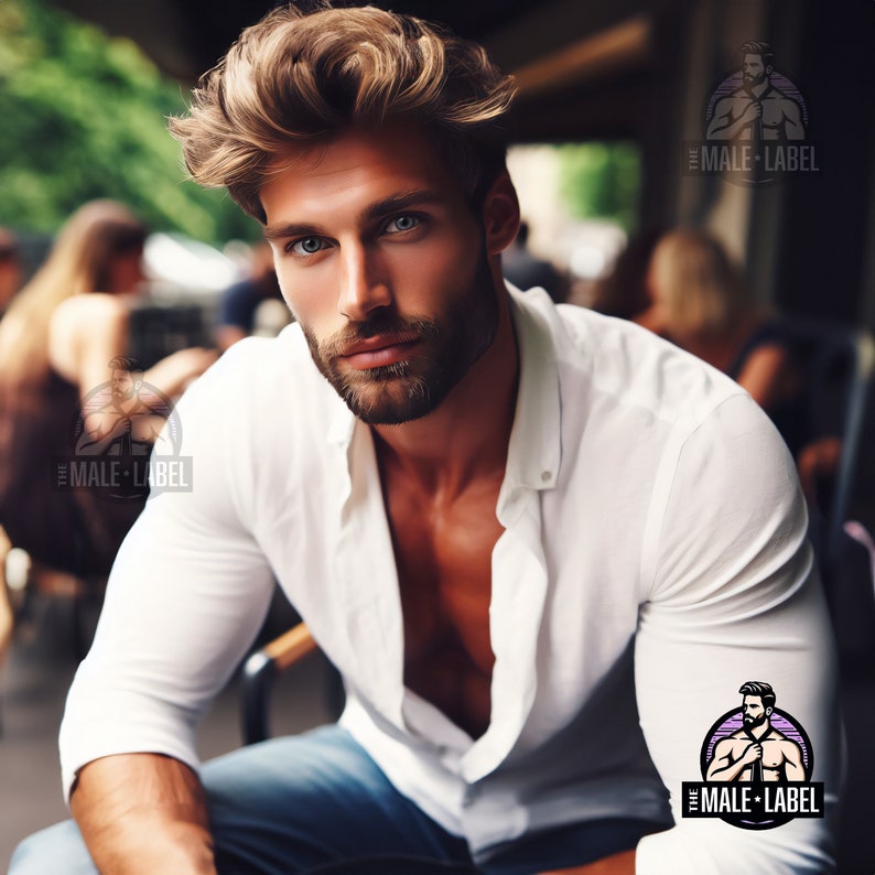 Edward, AI Model, AI Cover Model, Romance Novel Model, Male Model ...