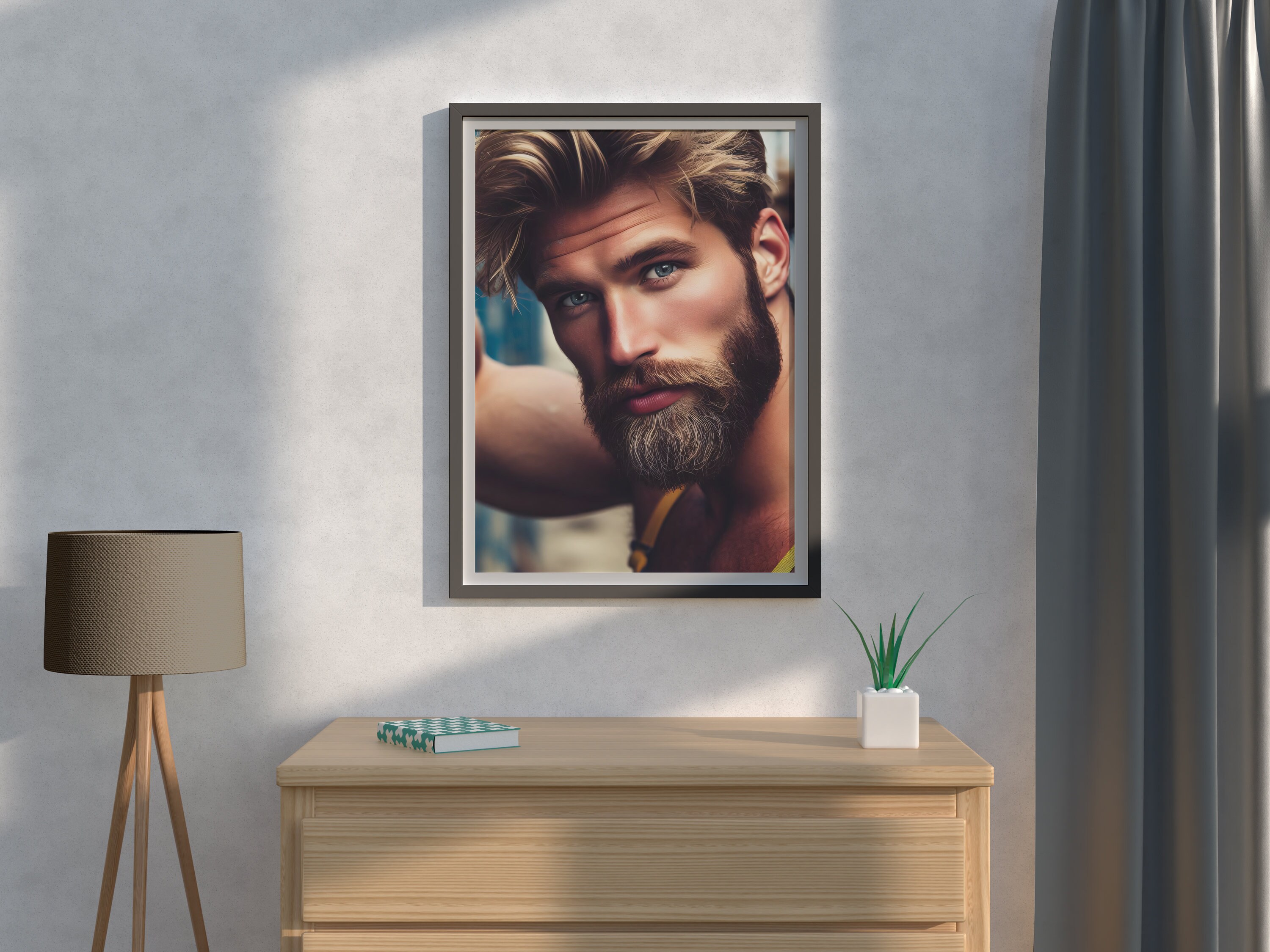 David, AI Model, AI Cover Model, Romance Novel Model, Male Model, Cover ...