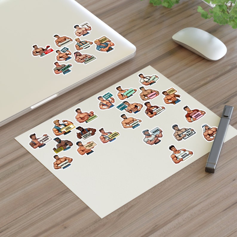 29 Label Spices Stickers Sheet Part 2 of 2 With Most Popular Spices and ...