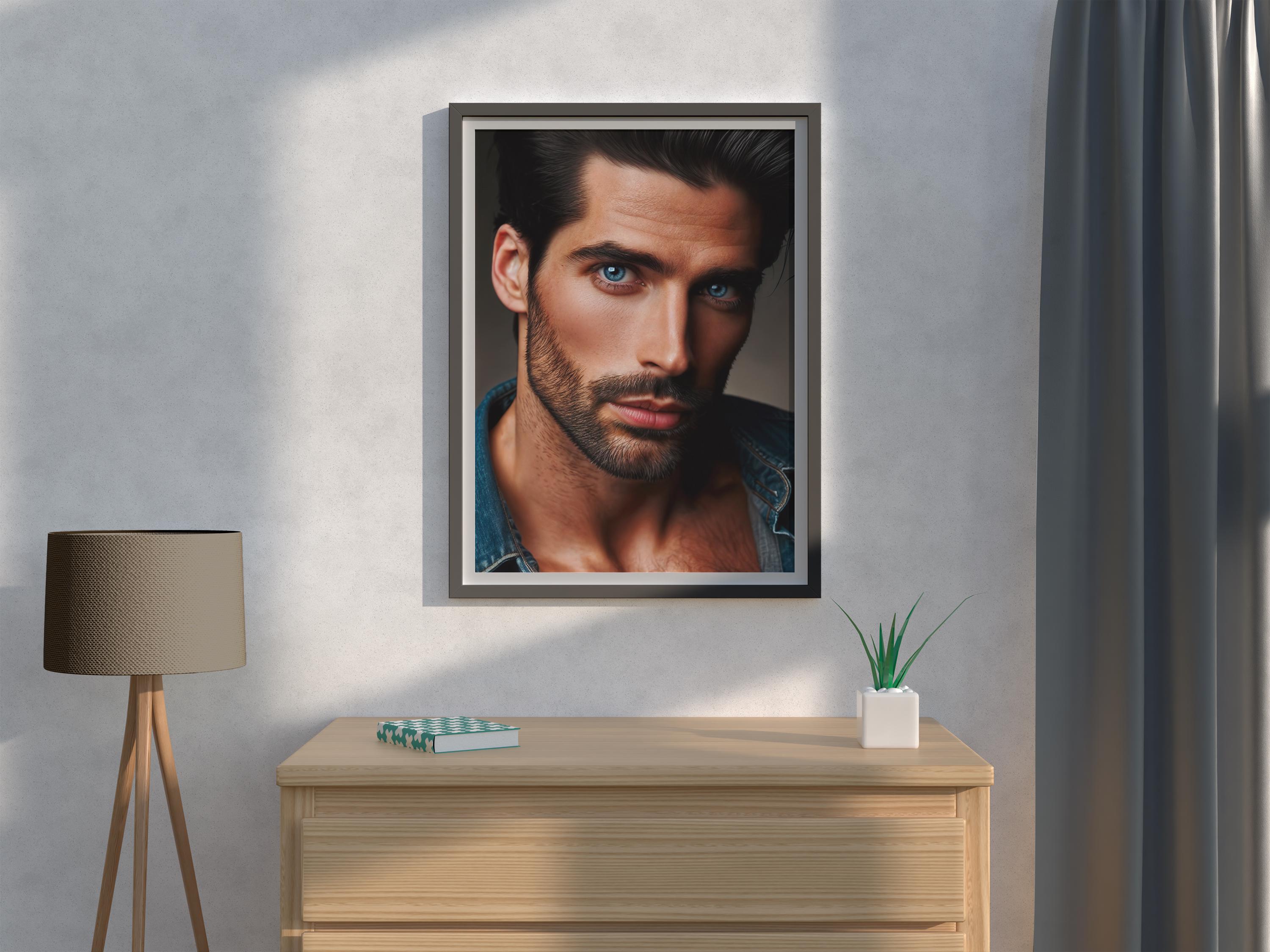 Noam, AI Model, AI Cover Model, Romance Novel Model, Male Model, Cover ...