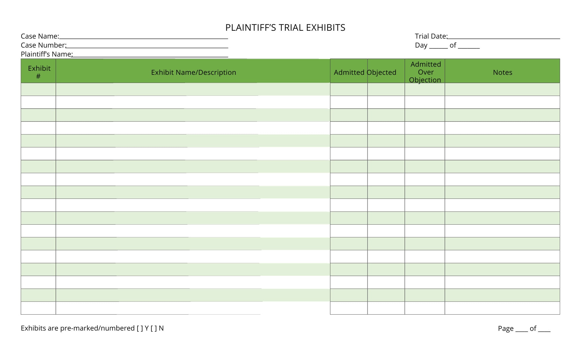 Plaintiff and Defendant Exhibit Lists for Trial - Etsy