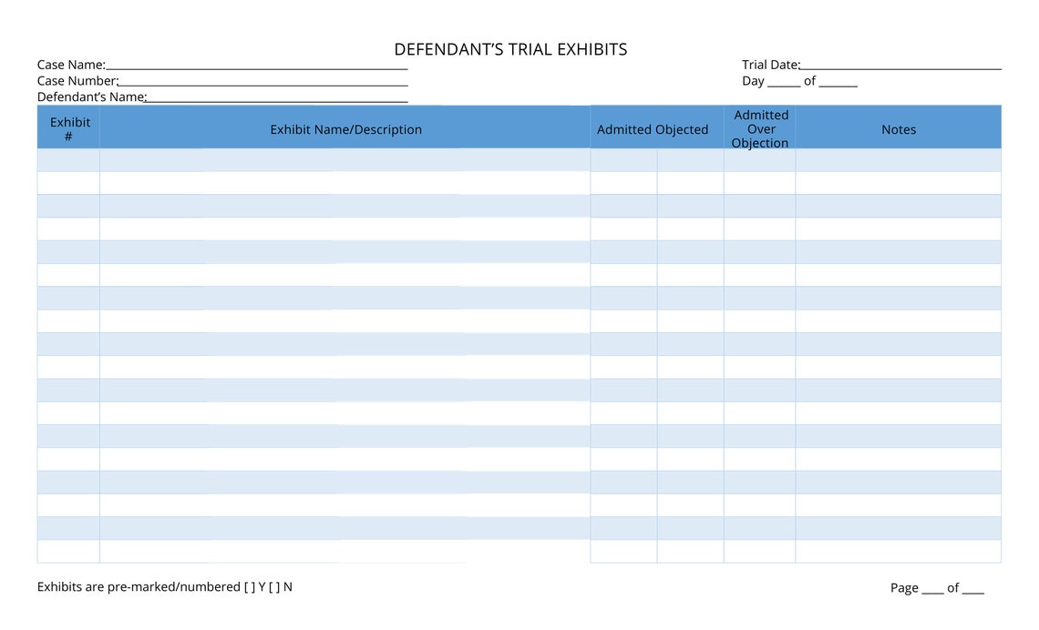 Plaintiff and Defendant Exhibit Lists for Trial - Etsy