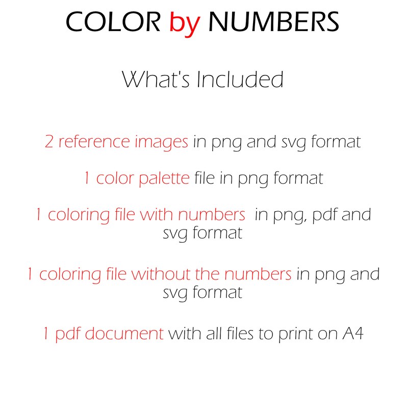 Adult Color by Numbers: at the Port, Coastal Scene (digital Download ...