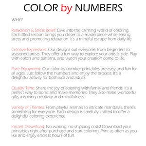 Color by Numbers for Adults | Octopus | Printable Paint by Numbers ...