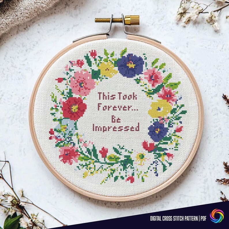 Flower Ring With This Took Forever... Be Impressed, Sassy Snarky Modern ...