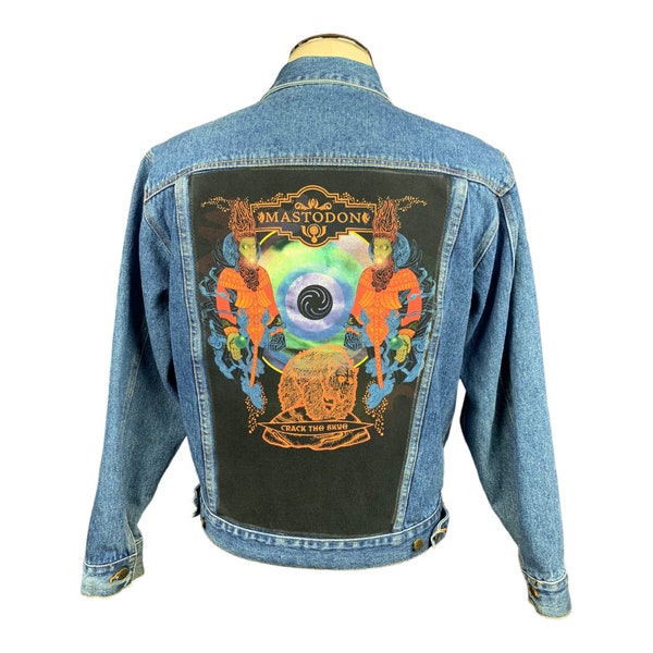 Metal Band Jean Jacket - Etsy
