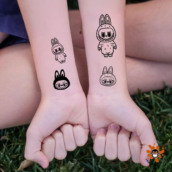 Labubu Tattoo - Etsy