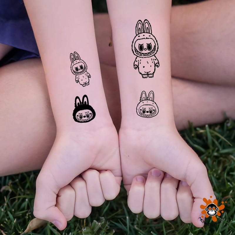 Labubu Themed Tattoos - Etsy Canada