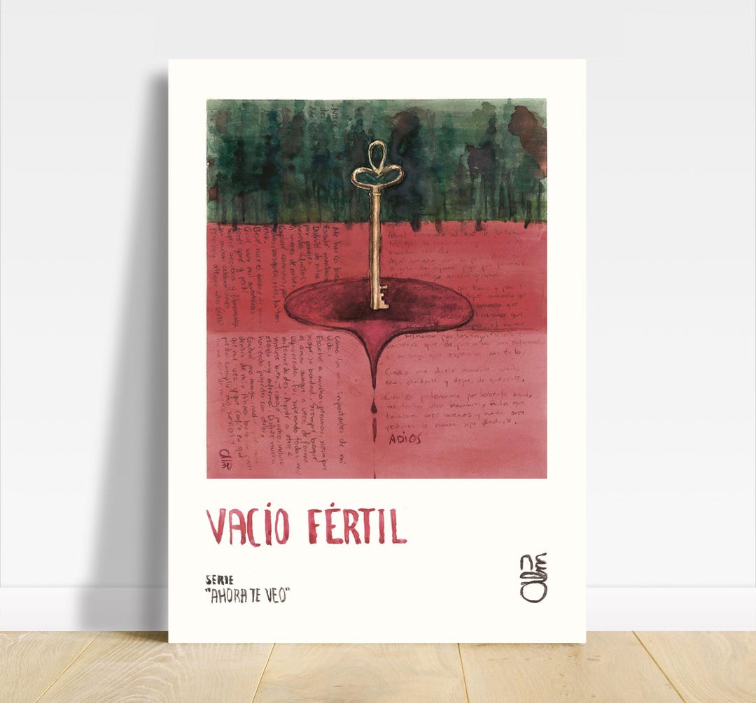 Watercolor Print "fertile Void" From the WINDOW Series - Etsy
