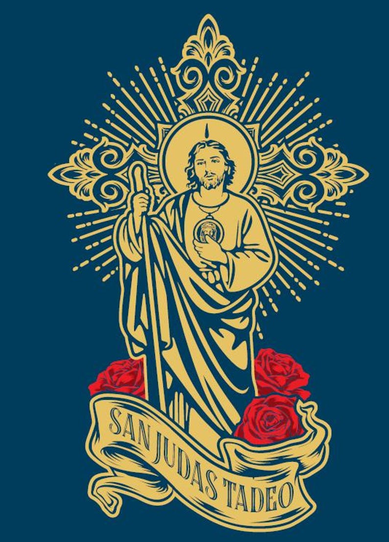 Saint Jude Thaddeus - Etsy