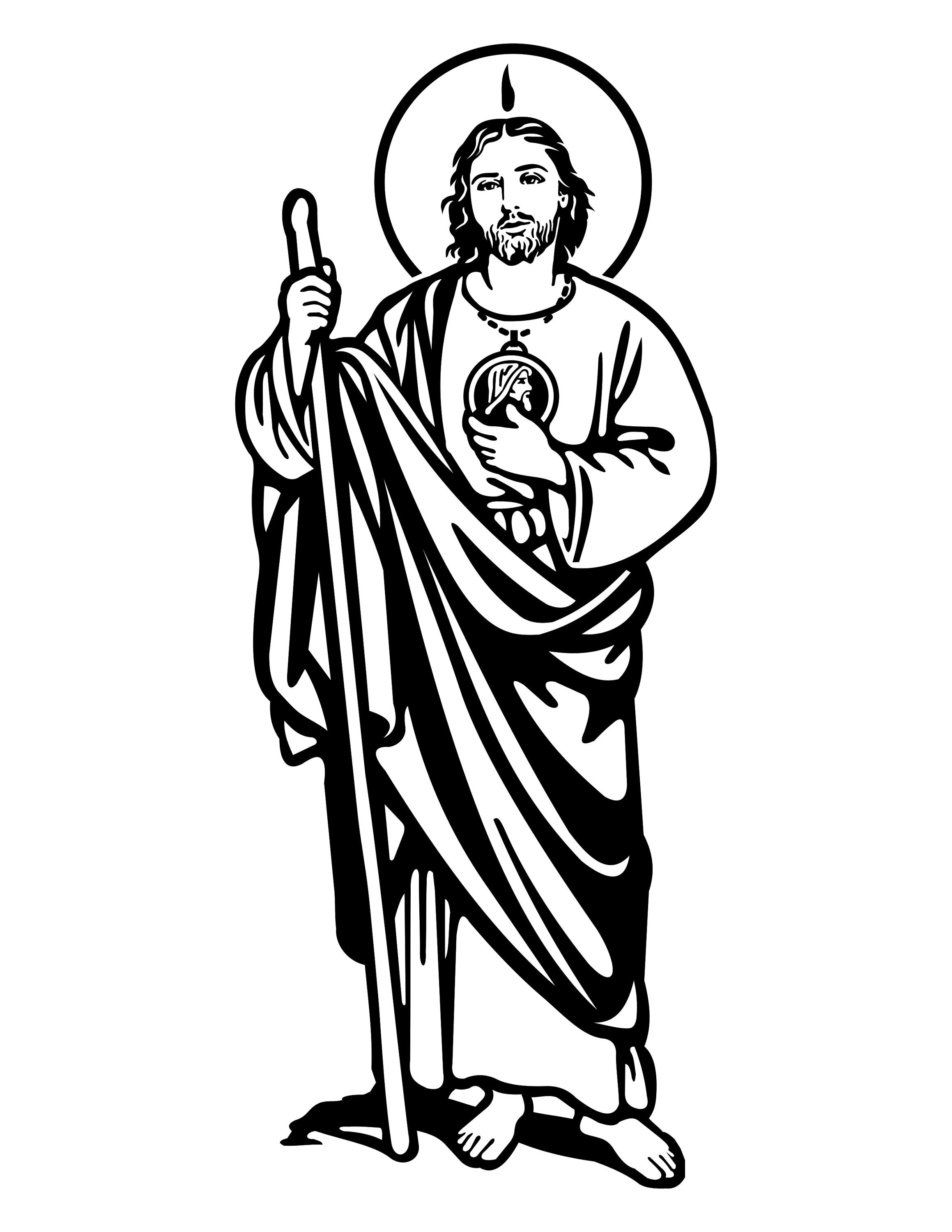 Saint Jude Thaddeus - Etsy