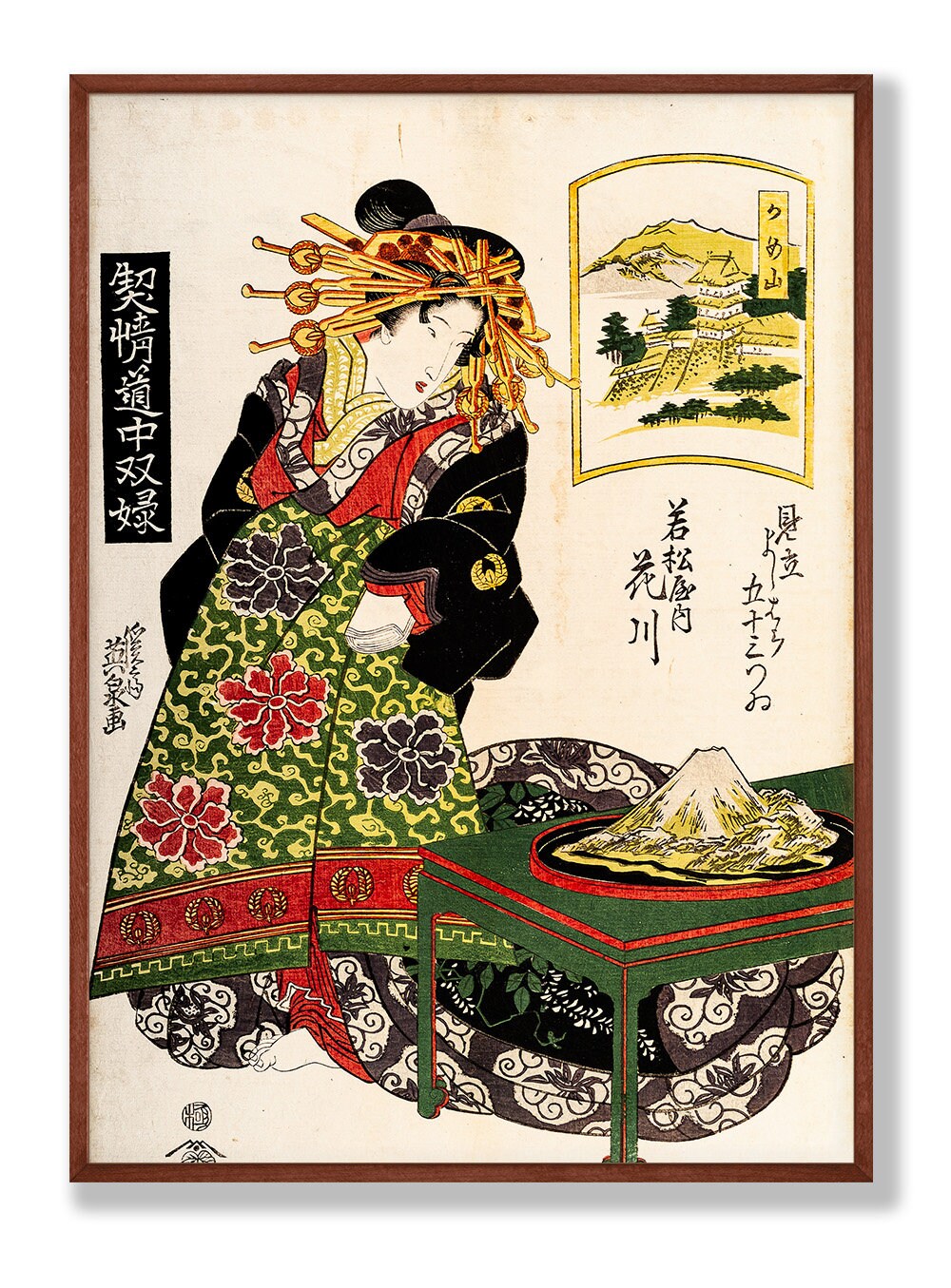 Japanese Prints, Japanese Woodblock Print, Japanese Wall Art, Ukiyo-e ...