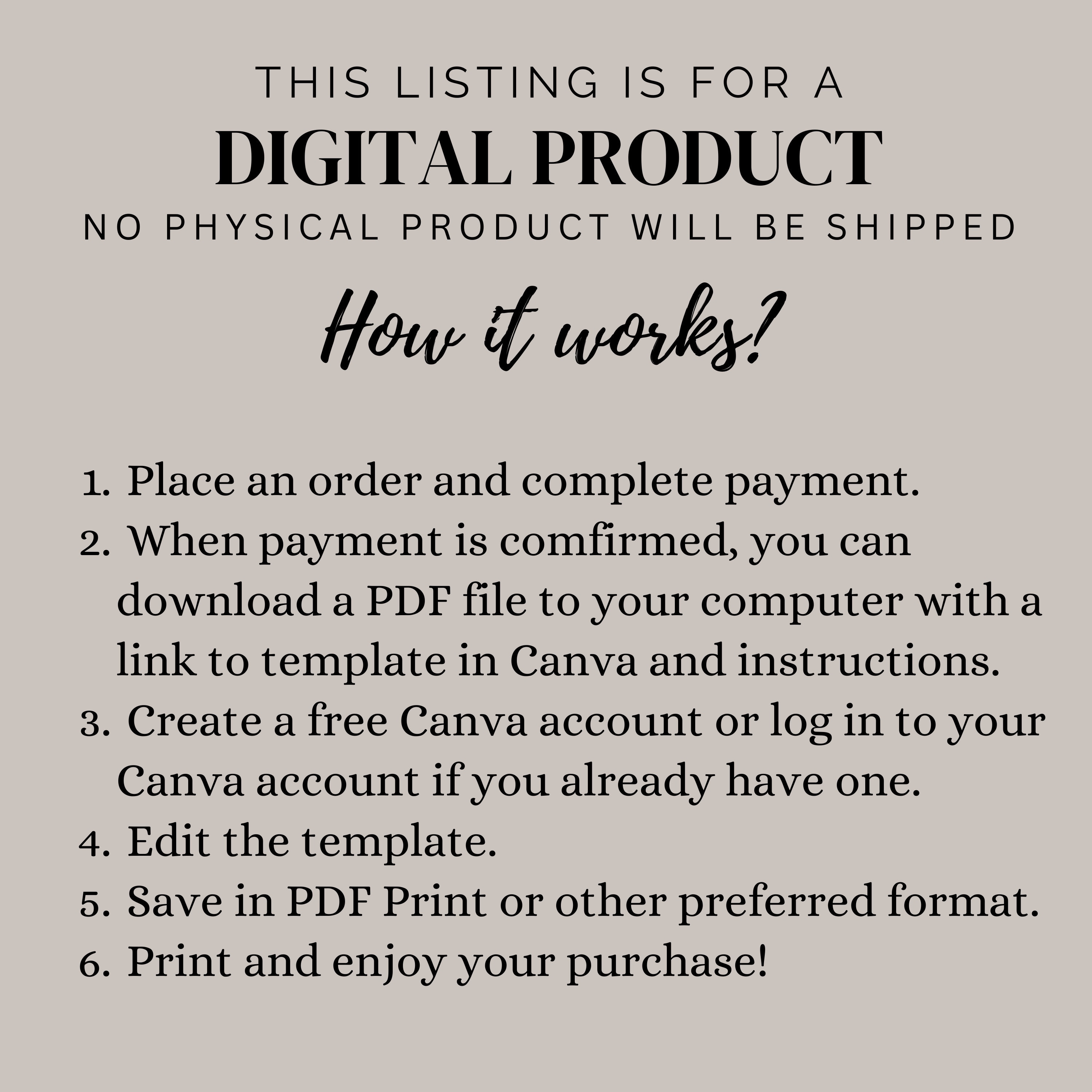 New Year Card Template, Year in Review Card Template, What A Year Card ...