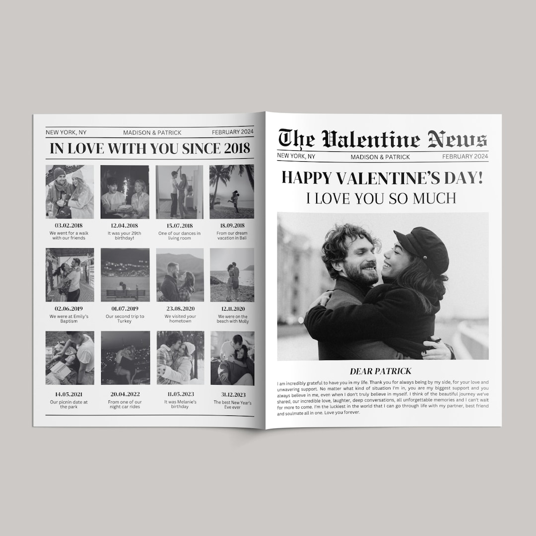 Valentines Day Newspaper Template, Newspaper Flower Bouquet Wrap ...