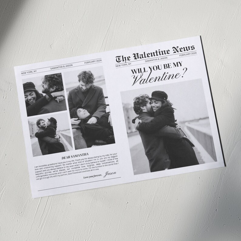 Valentines Day Newspaper Template, Newspaper Flower Bouquet Wrap ...