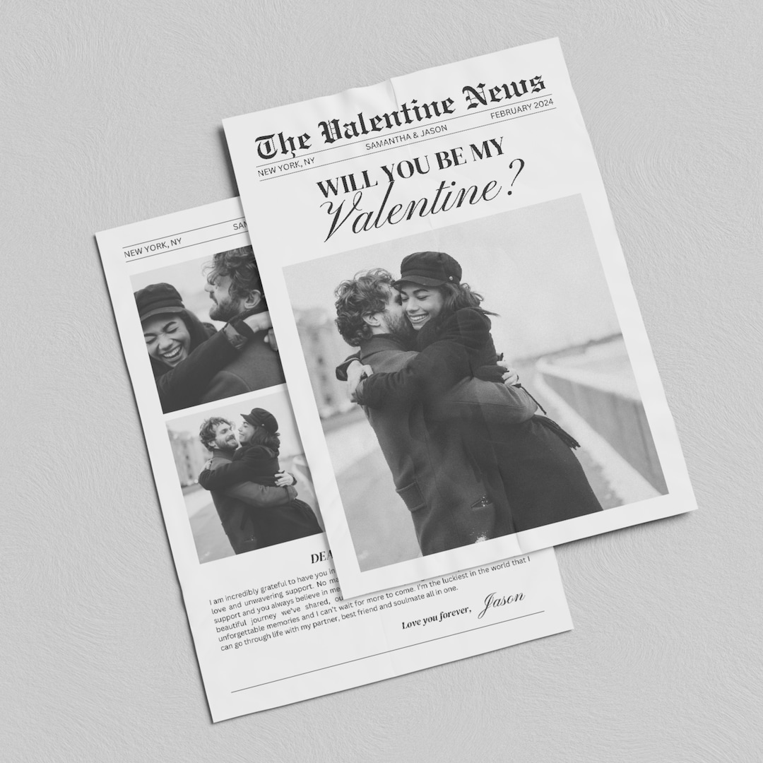 Valentines Day Newspaper Template, Newspaper Flower Bouquet Wrap ...