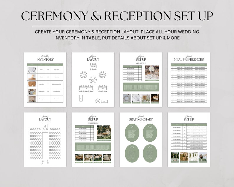 Ultimate Wedding Day Binder Template - Printable Planner, Checklist ...