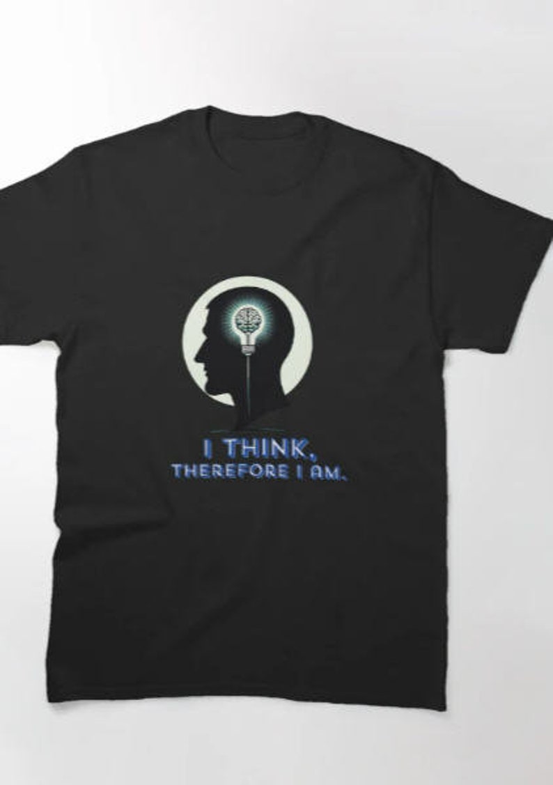 I Think, Therefore I Am. PNG and SVG, Quote Graphic, Quote Clip Art ...