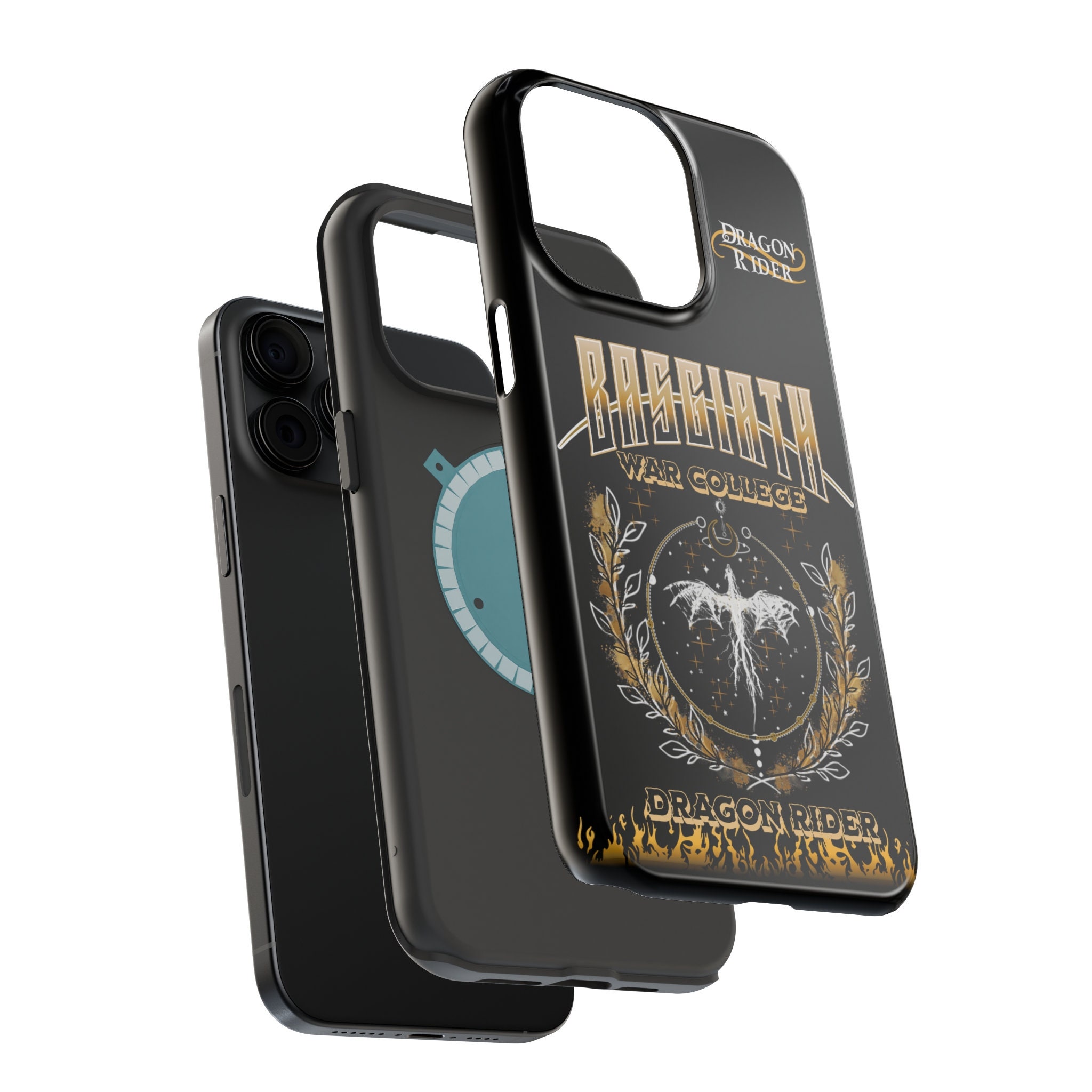 Fourth Wing Merch iPhone Magsafe Case, Basgiath War College, Gifts for ...