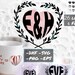 Heart Letters Svg, Initial Monogram Svg, Letter Font, Alphabet Svg ...