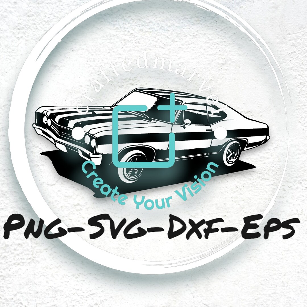 Rustic Car Svg, Retro Car Silhouette Svg, Stickers Files, Laser Cut ...